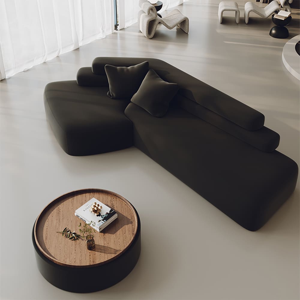 Saul Velvet 4 Seater Sofa Sectional Armless Couch – VINTAGE LIVING DESIGN