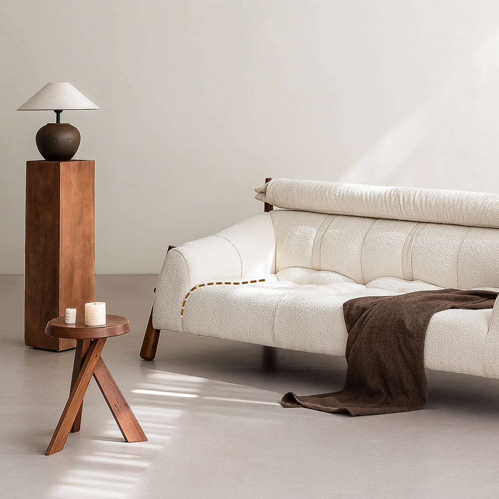 Tessie Velet 3 Seater Sofa Special Designed Couch – VINTAGE LIVING DESIGN